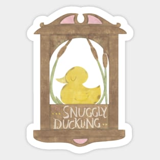 snuggly duckling clipart