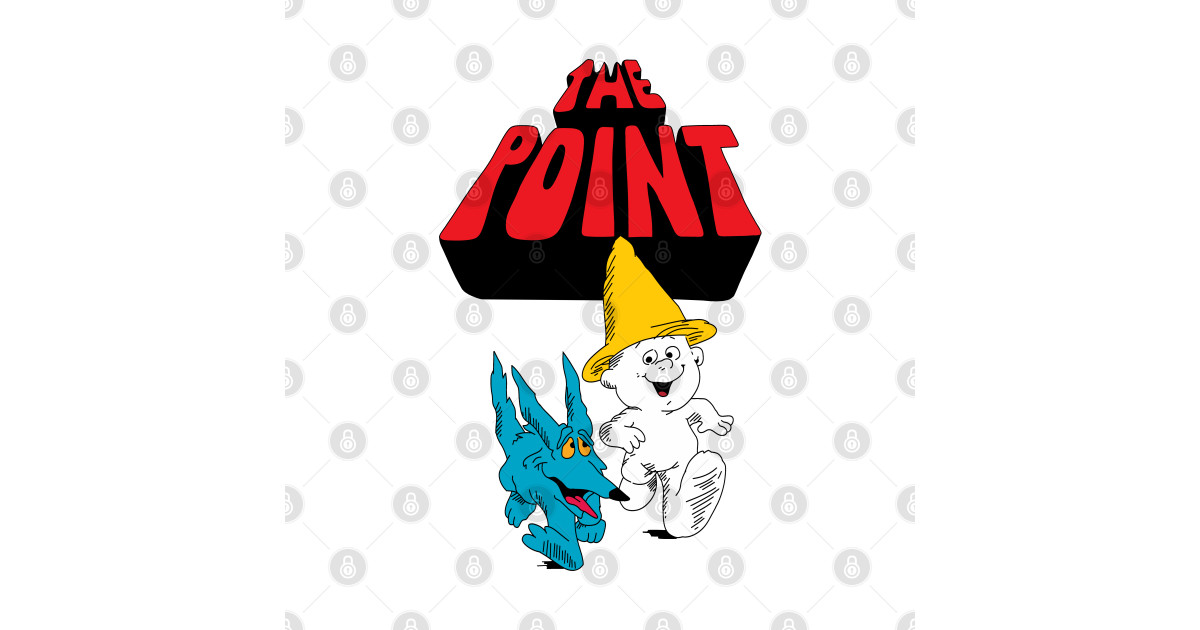 The Point! 1971 Animated Film - The Point - T-Shirt | TeePublic The Point! 1971 Animated Film - The Point - T-Shirt | TeePublic