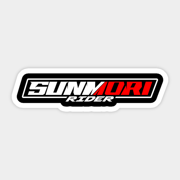 Sunmori Rider - Sunday Morning Ride - Sunmori - Sticker | TeePublic