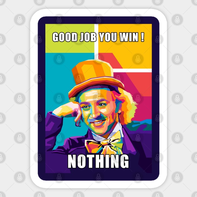 Humble Meme Wpap Pop Art - Meme - Sticker | TeePublic