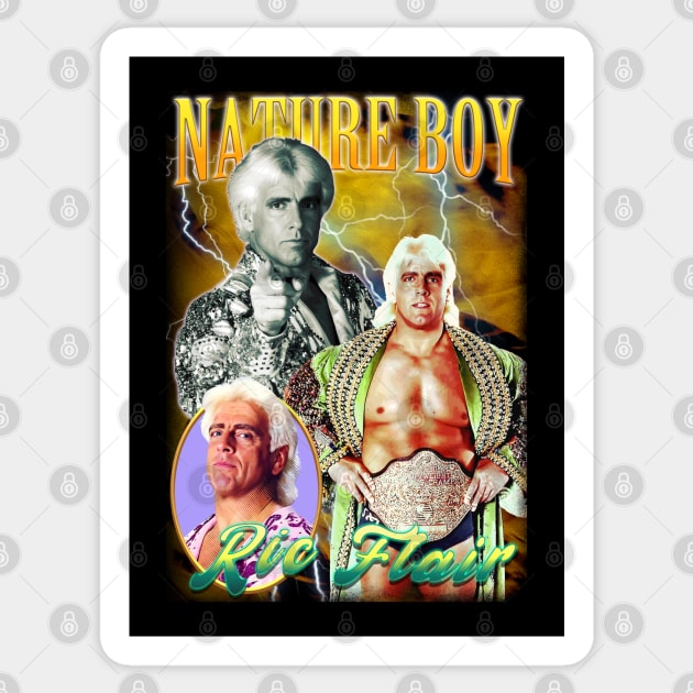 Flair Bootleg - Ric Flair - Sticker | TeePublic