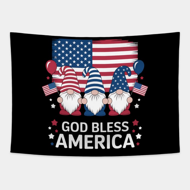 Memorial Day Gnomes Patriotic Christians God Bless America - Memorial ...