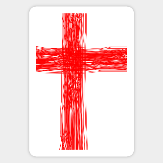 Cross - Cross - Sticker | TeePublic