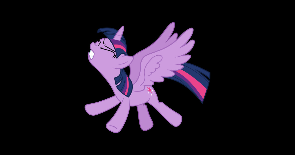 Angry Twilight Sparkle 3 - My Little Pony - Sticker | TeePublic