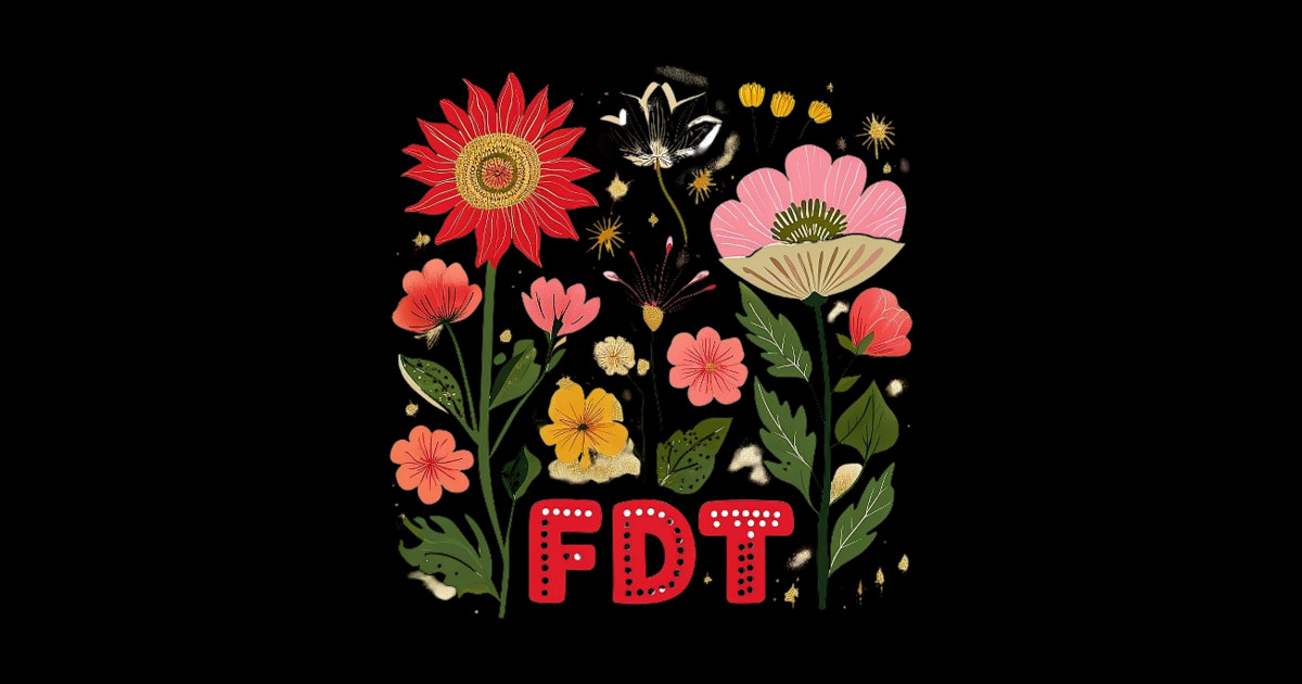 Fdt - Fdt - Sticker | TeePublic