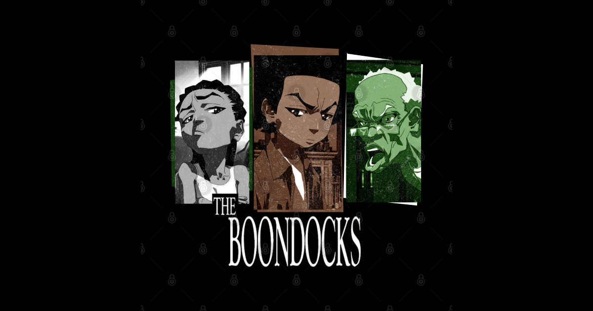 Boondocks Trio - The Boondocks - Magnet | TeePublic