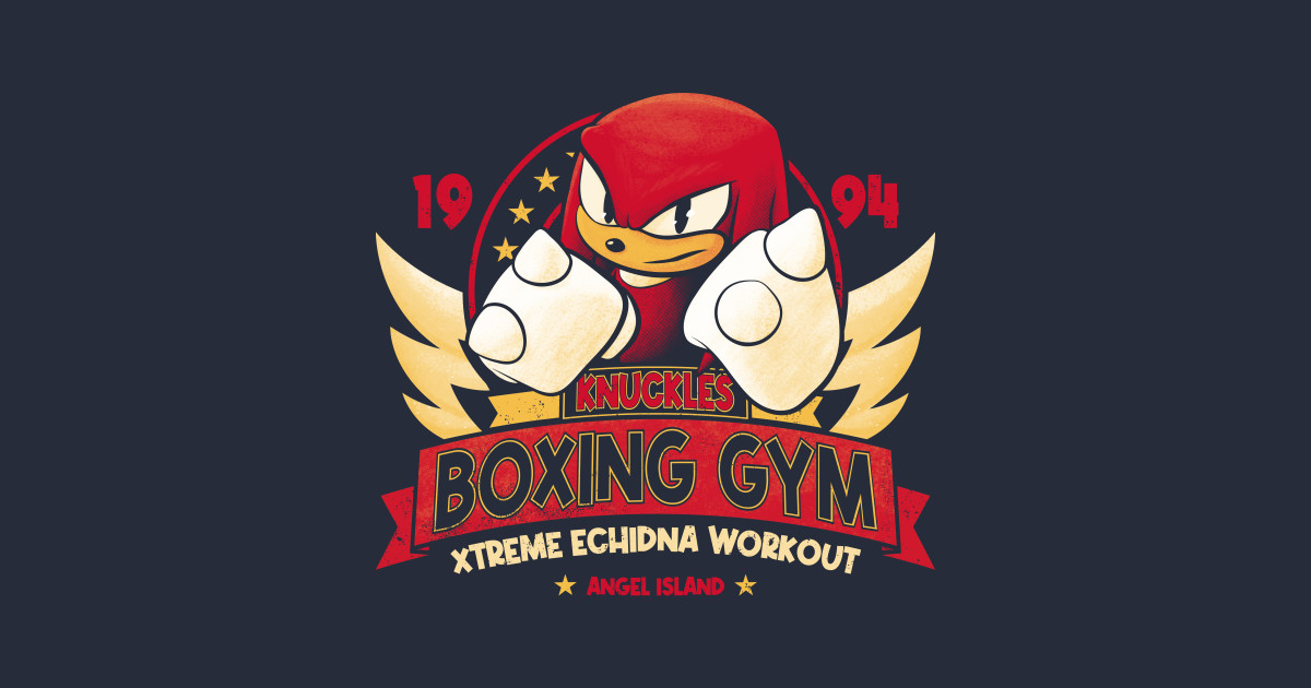 Knuckles Boxing Gym - Gaming - T-Shirt | TeePublic