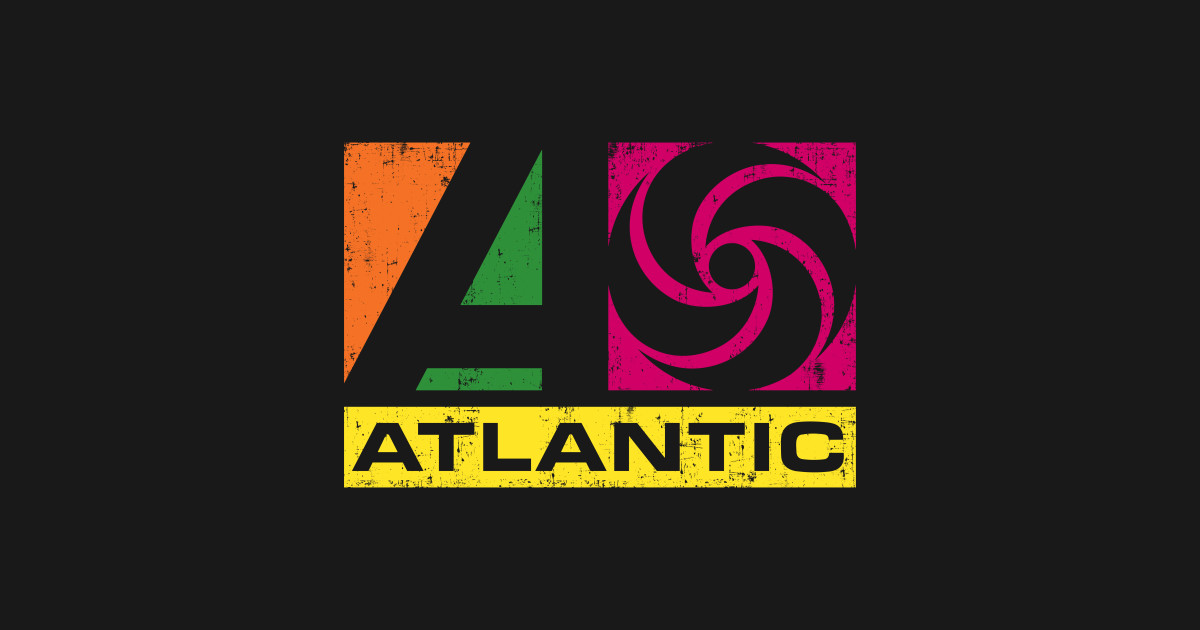 Atlantic Vinyl Record - Record Label - T-Shirt | TeePublic