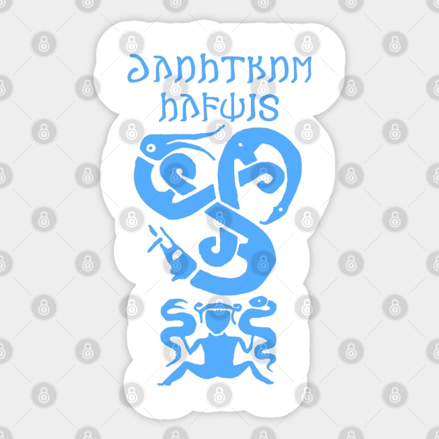 Snake Witch Stone - "Daughter of Hafthi" - Snake Witch Stone - Sticker ...