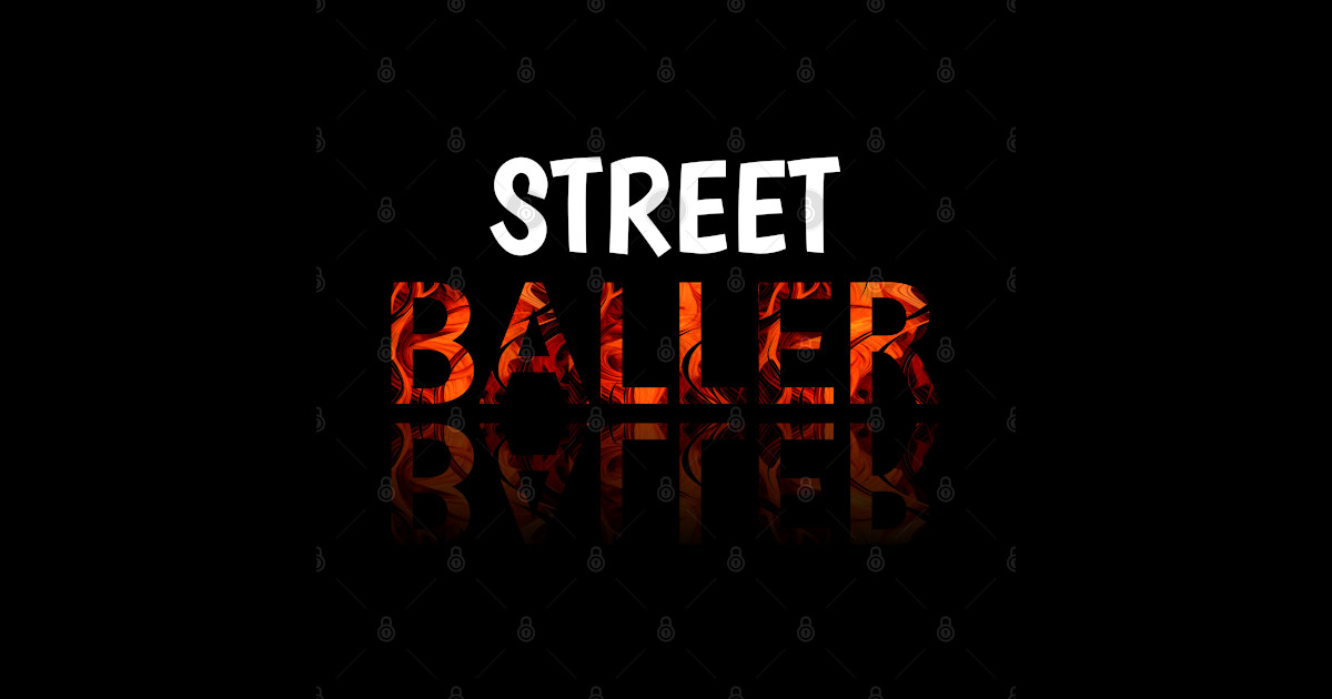Street Baller Basketball - Basketball Player - Sticker | TeePublic