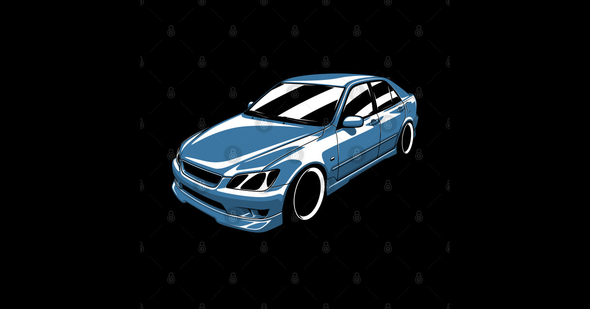 Blue IS200 IS300 Altezza JDM - Altezza - Sticker | TeePublic
