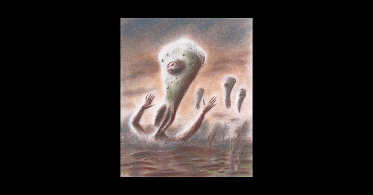 Brain-Eating Swamp Monsters - Monsters - Posters and Art Prints | TeePublic