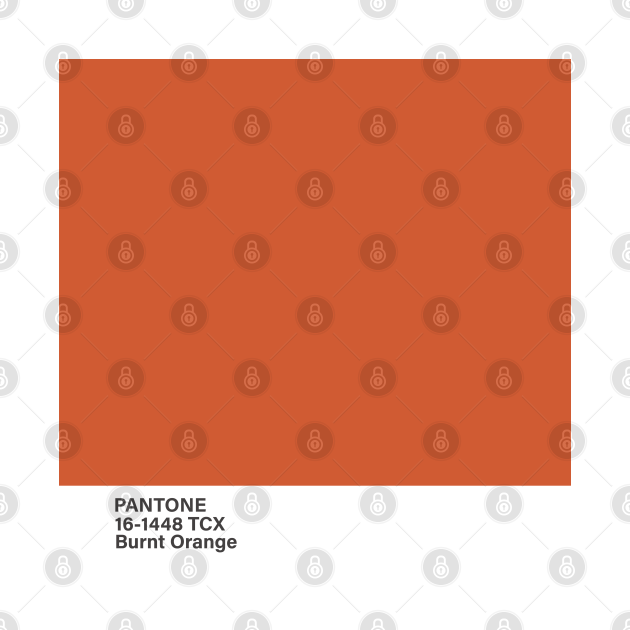 pantone 16-1448 TCX Burnt Orange - Pantone Color - T-Shirt | TeePublic pantone 16-1448 TCX Burnt Orange - Pantone Color - T-Shirt | TeePublic