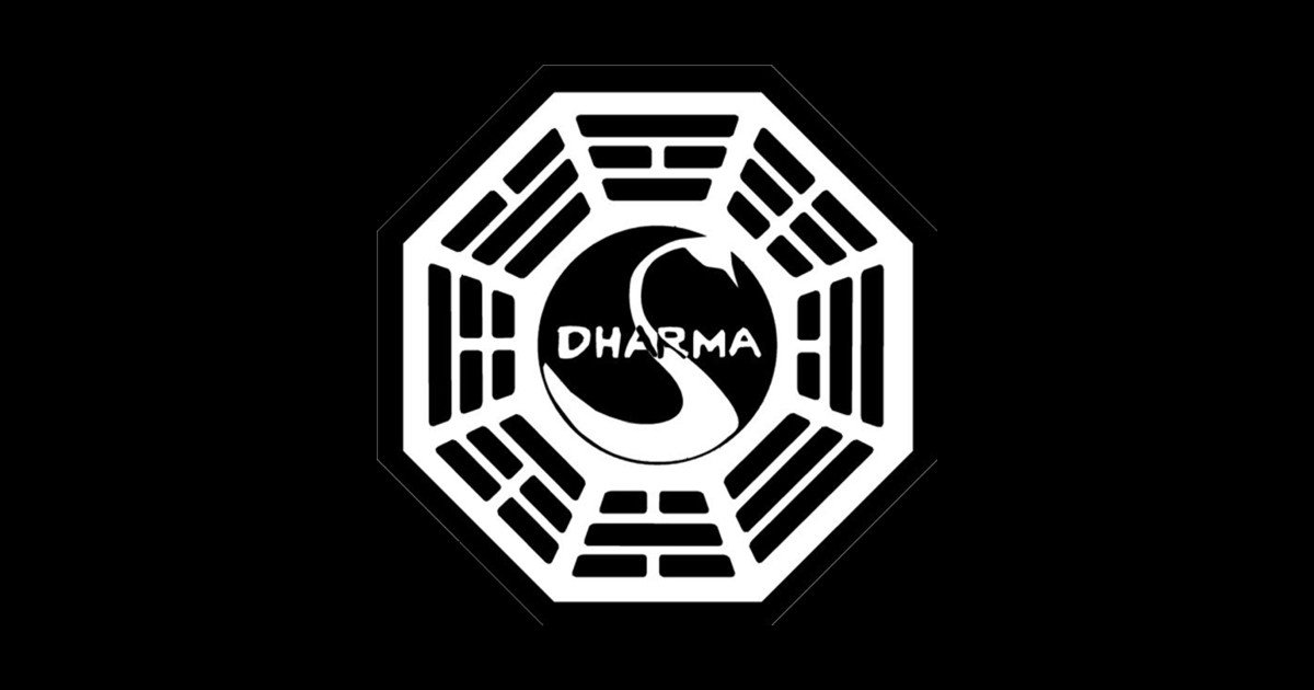 Dharma Lost - Lost - Sticker | TeePublic