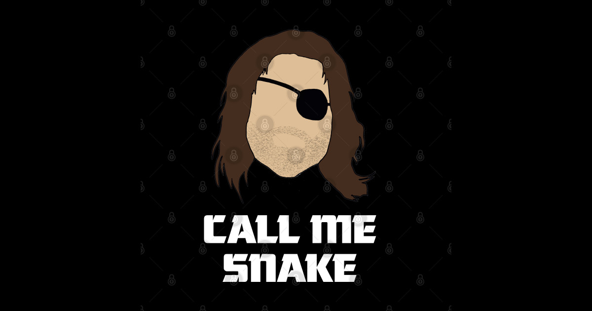 Call Me Snake - Snake Plissken - T-Shirt | TeePublic
