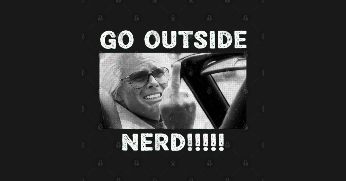 Baby Billy Go Outside Nerd Meme - Baby Billy - T-Shirt | TeePublic