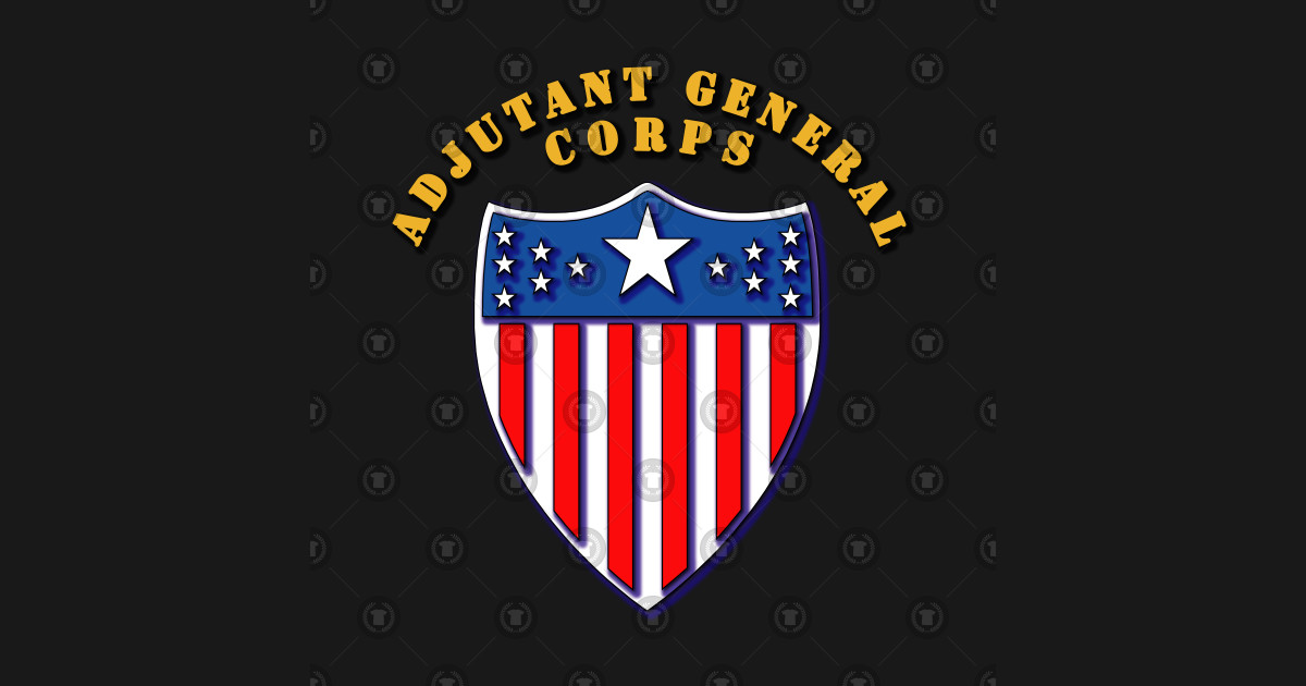 Adjutant General Corps - Adjutant General Corps - Sticker | TeePublic