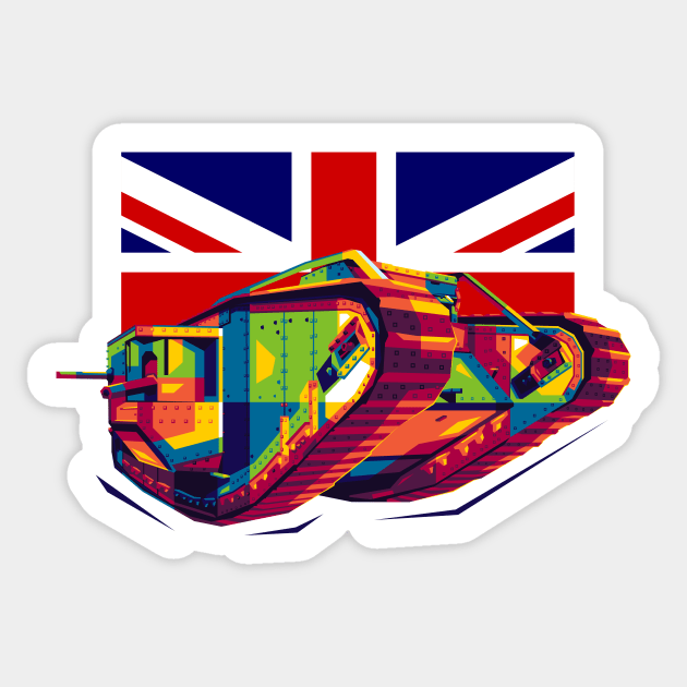 Mark IV Tank - Mark Iv - Sticker | TeePublic