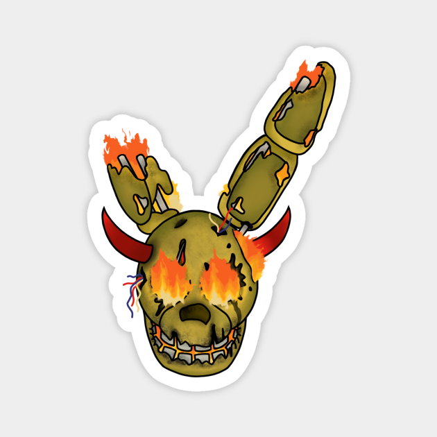 Five Nights at Freddy's FNAF - Burning Devil - Five Nights At Freddys ...