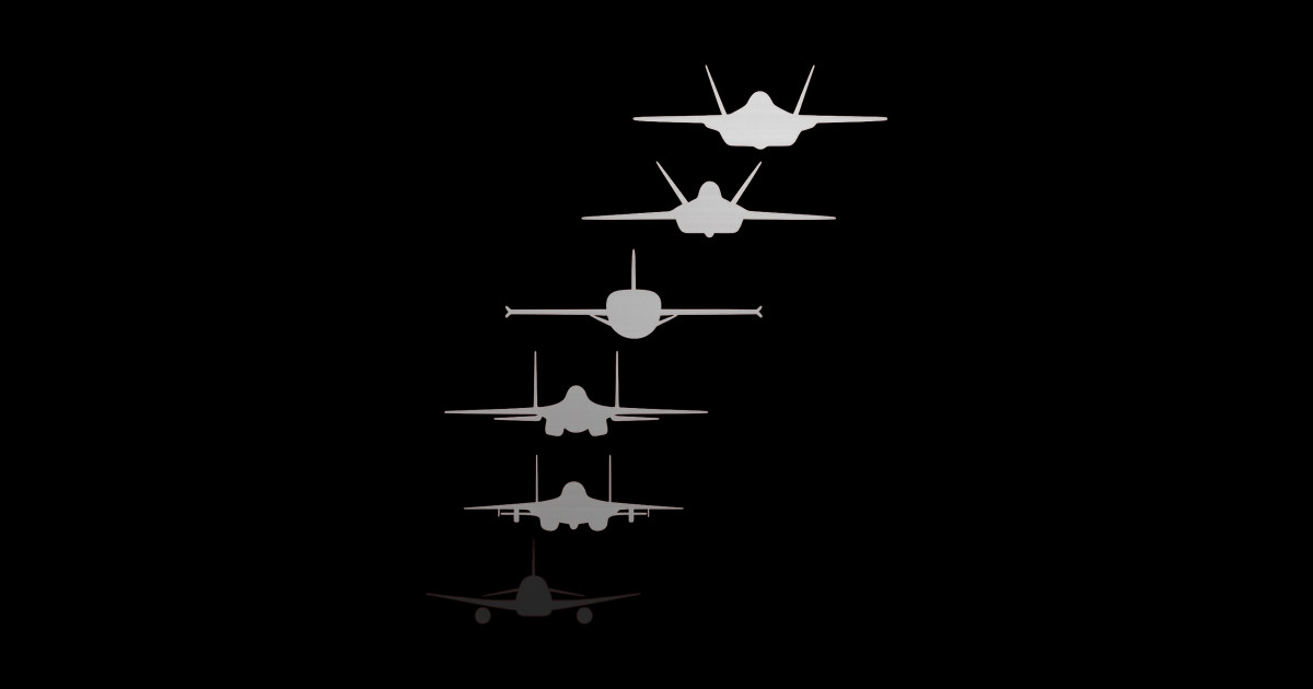 Fighter Jet Front View – Aircraft Evolution Design - Fighter Jet Design ...