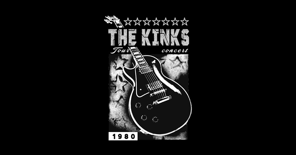 The kinks guitar - The Kinks - Sticker | TeePublic