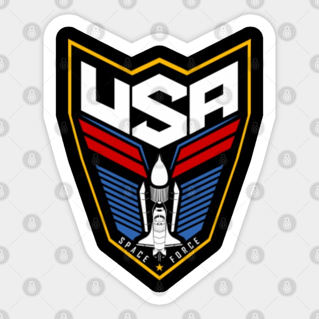 United States Space Force - United States Space Force - Sticker | TeePublic