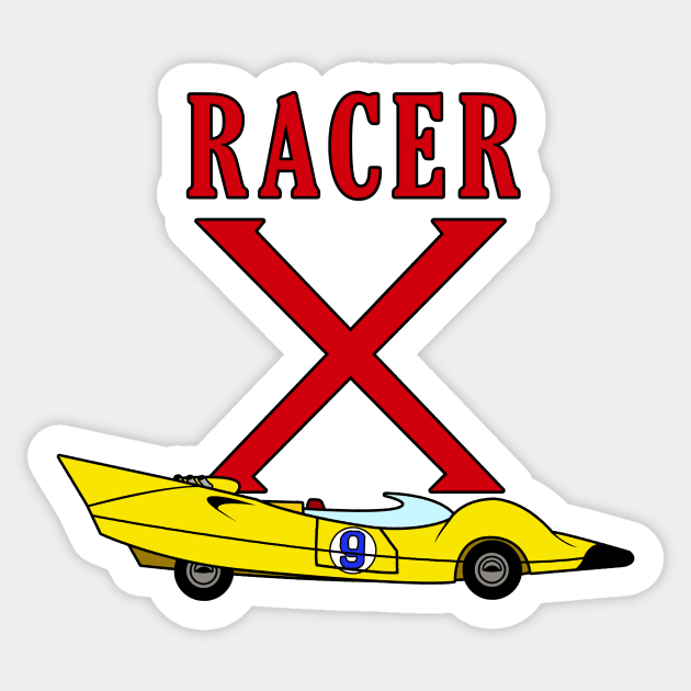 Racer X Car - Racer X - Sticker | TeePublic