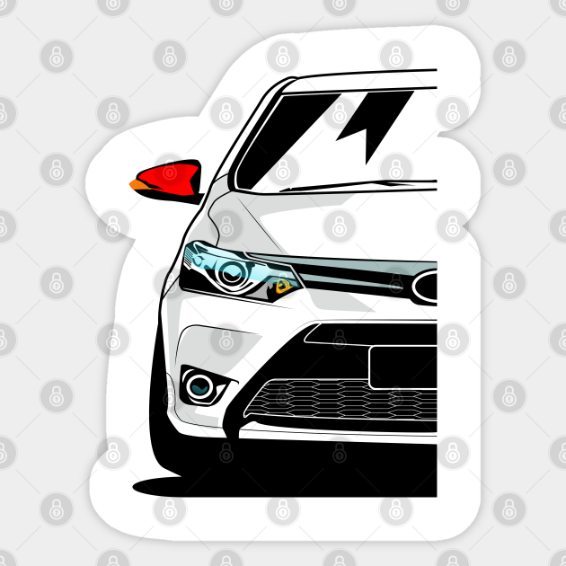 Vios - Toyota Vios - Sticker | TeePublic