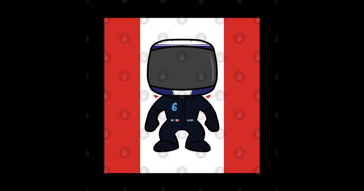 Nicholas Latifi Custom Bobblehead - 2022 Season Flag Edition - Nicholas ...