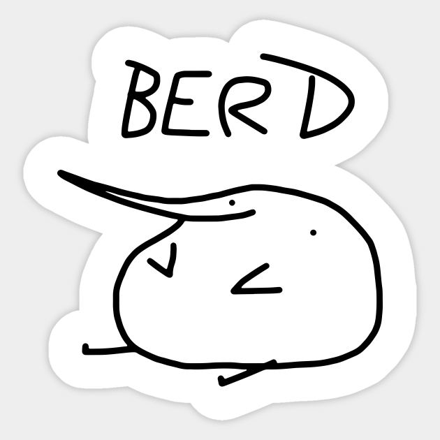 berd - Berd Kids - Sticker | TeePublic