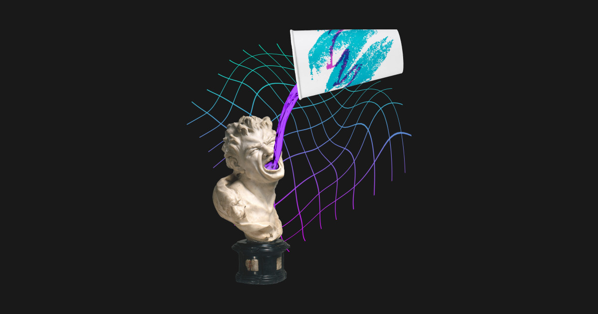 Lean Sipper - Vaporwave - T-Shirt | TeePublic