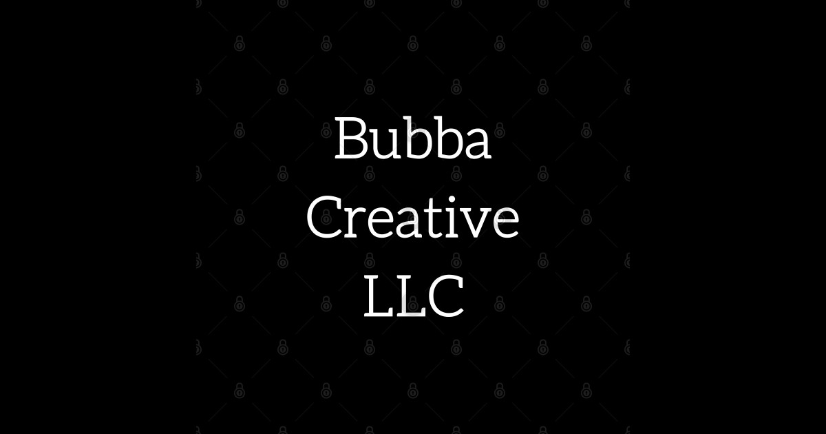 Bubba Creative Logo - Bubba Creative - Sticker | TeePublic
