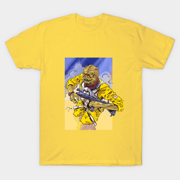 Bossk - Bounty Hunter - T-Shirt | TeePublic