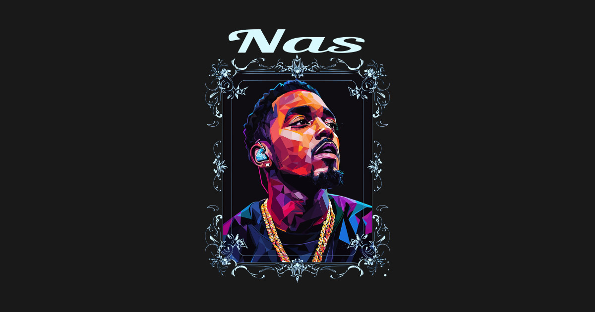 NAS MUSICIAN FAN ART - Nas Musician Fan Art - T-Shirt | TeePublic