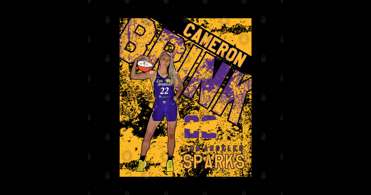 Cameron brink || los angeles sparks - Wnba - Sticker | TeePublic
