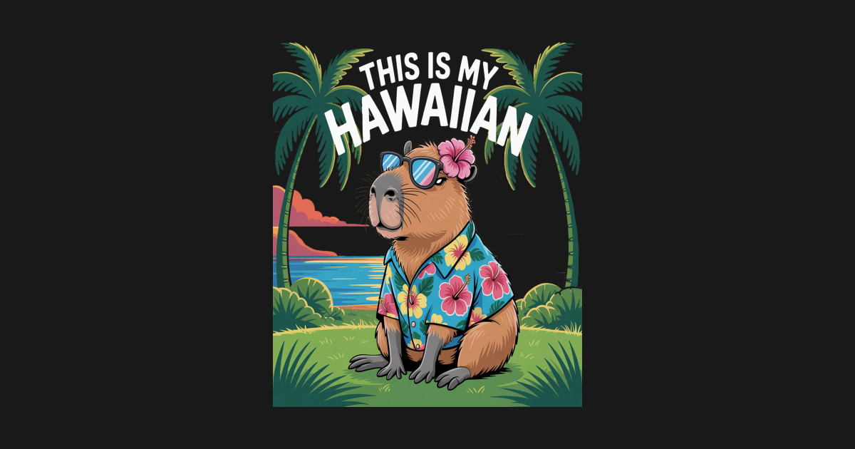 Capybara Hawaiian Summer Vacation - Capybara Hawaiian Summer Vacation ...