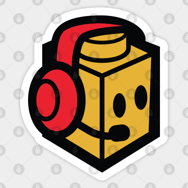 Brick Gamer - Lego - Sticker | TeePublic