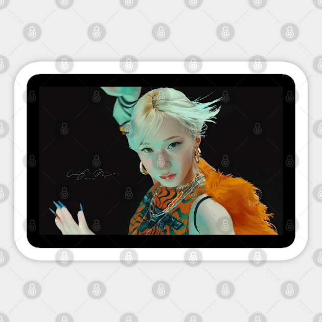 Aespa Winter Supernova - Aespa - Sticker | TeePublic