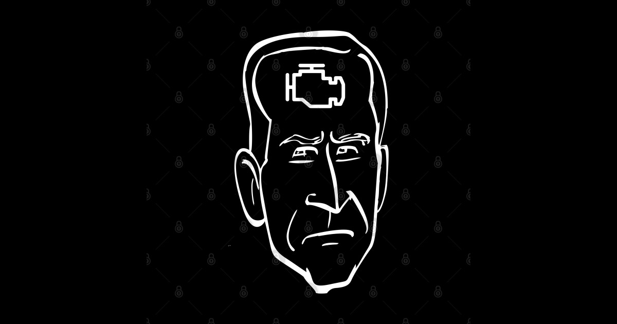 JOE BIDEN CHECK ENGINE LIGHT - Joe Biden Check Engine Light - Sticker ...