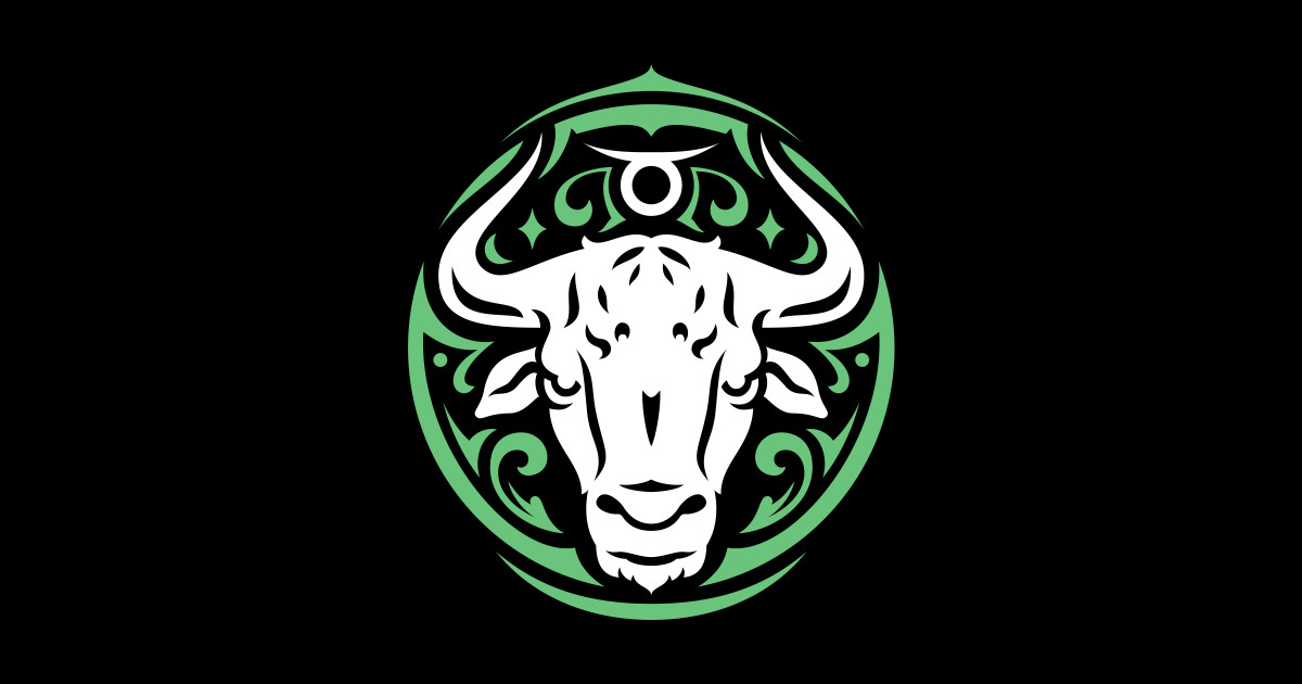 Vintage Taurus Zodiac Symbol // Proud Taurus Horoscope Sign Astrology ...
