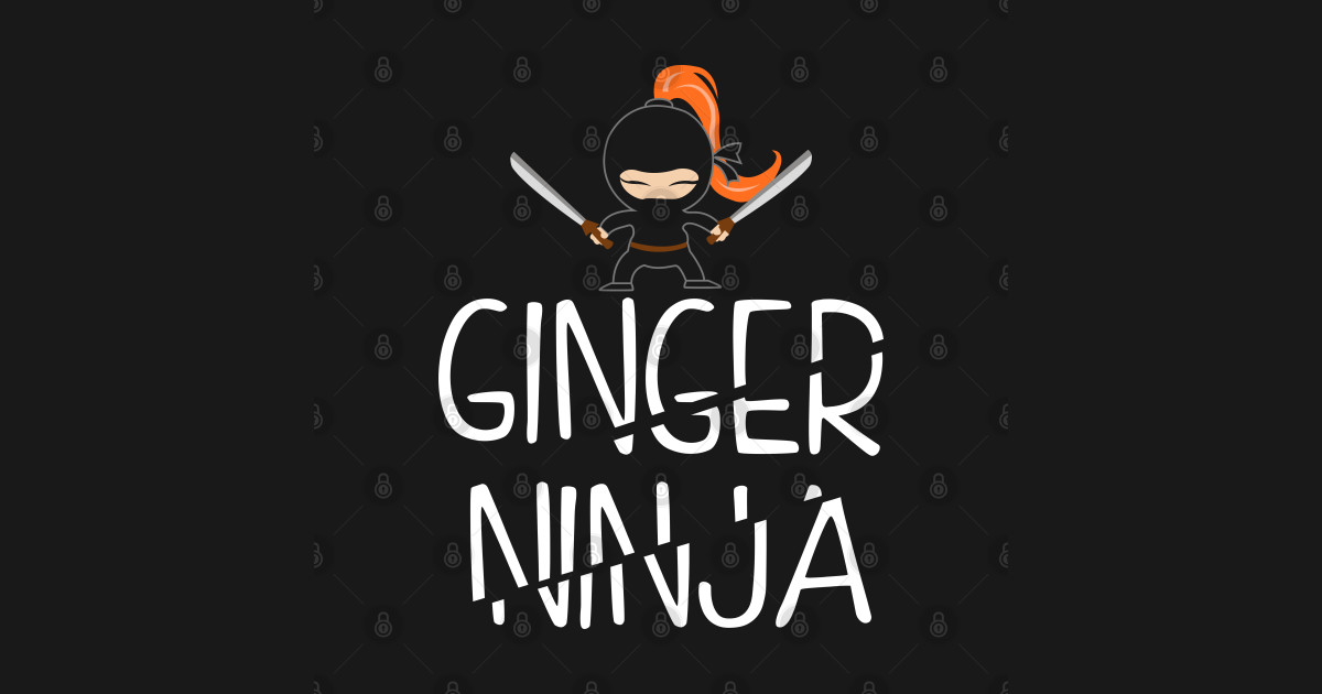 Ginger Ninja - Ginger - T-Shirt | TeePublic