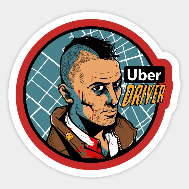 Uber Driver - Taxi Driver - Sticker | TeePublic