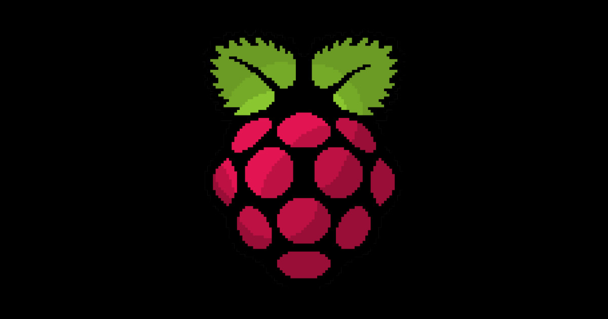 Raspberry Pi Pixel Logo - Raspberry Pi - Sticker | TeePublic