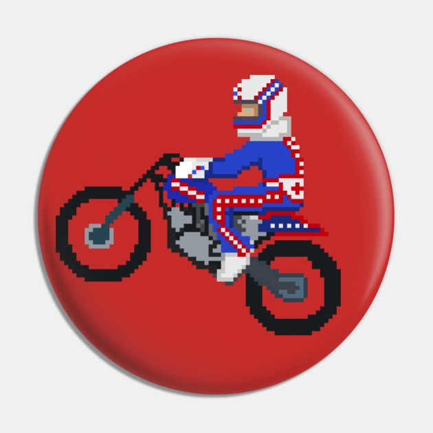 70's motorcycle daredevil 8bit pixel art - Motorcycle Daredevil - Pin ...