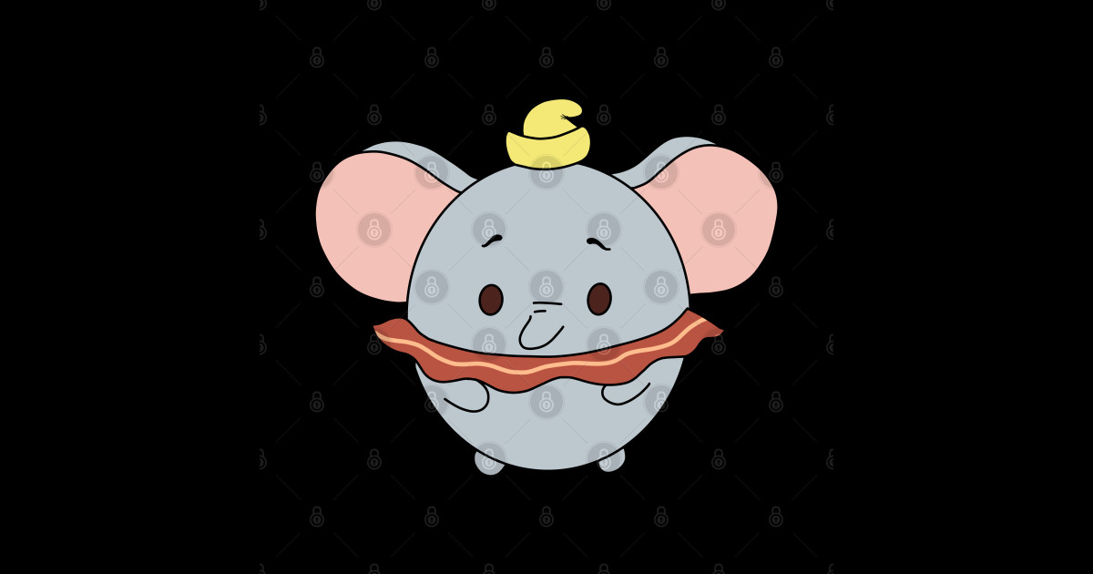 Dumbo ball cartoon character - Dumbo The Flying Elephant - Sticker ...