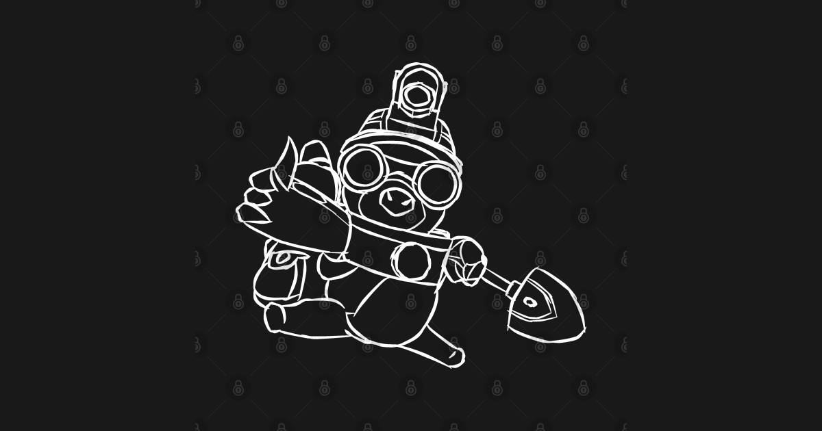 Molediver Thumbs Up (white) - Tft - T-Shirt | TeePublic