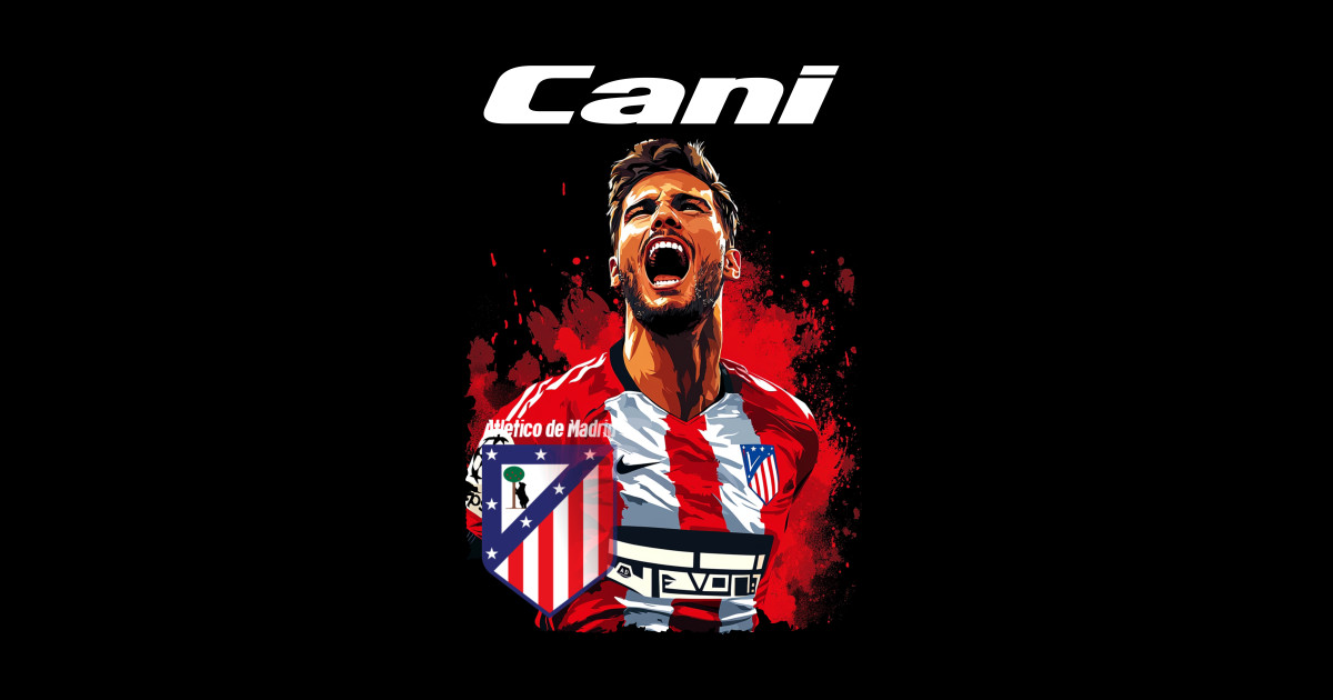 CANI FOOTBALL FAN ART - Cani Football Fan Art - Sticker | TeePublic