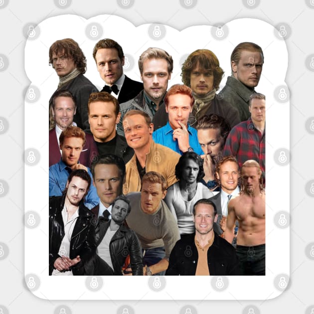 sam heughan photo collage - Sam Heughan Photo Collage Sam Heughan ...