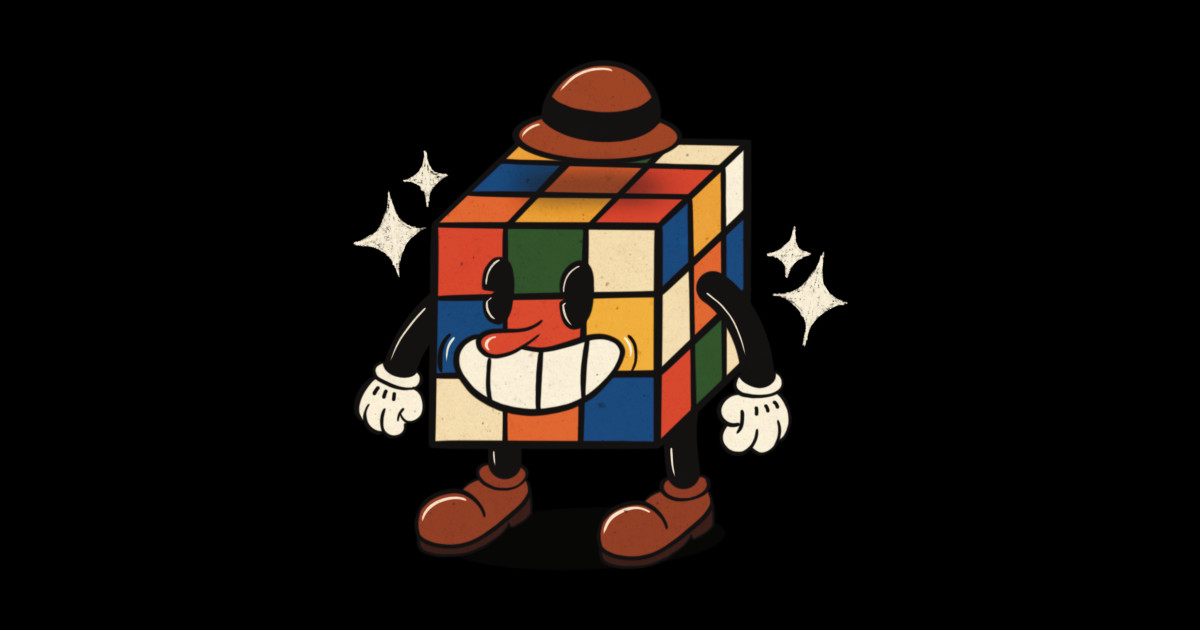 Rubiks Boi - Rubiks Cube - Sticker | TeePublic