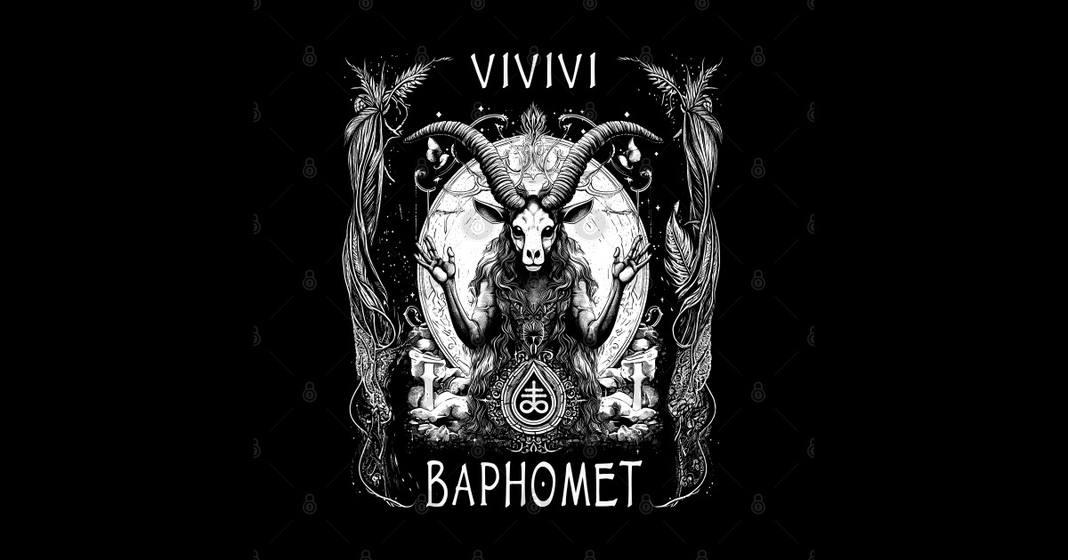 Baphomet Tarot Card - Baphomet - Sticker | TeePublic